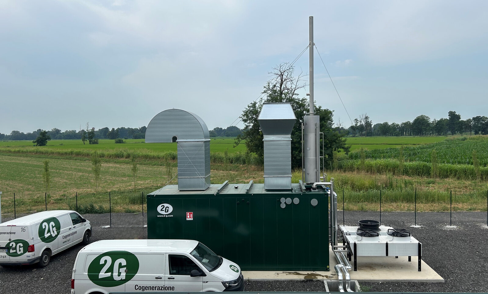 Biogas per l’efficienza agricola : 2G Italia