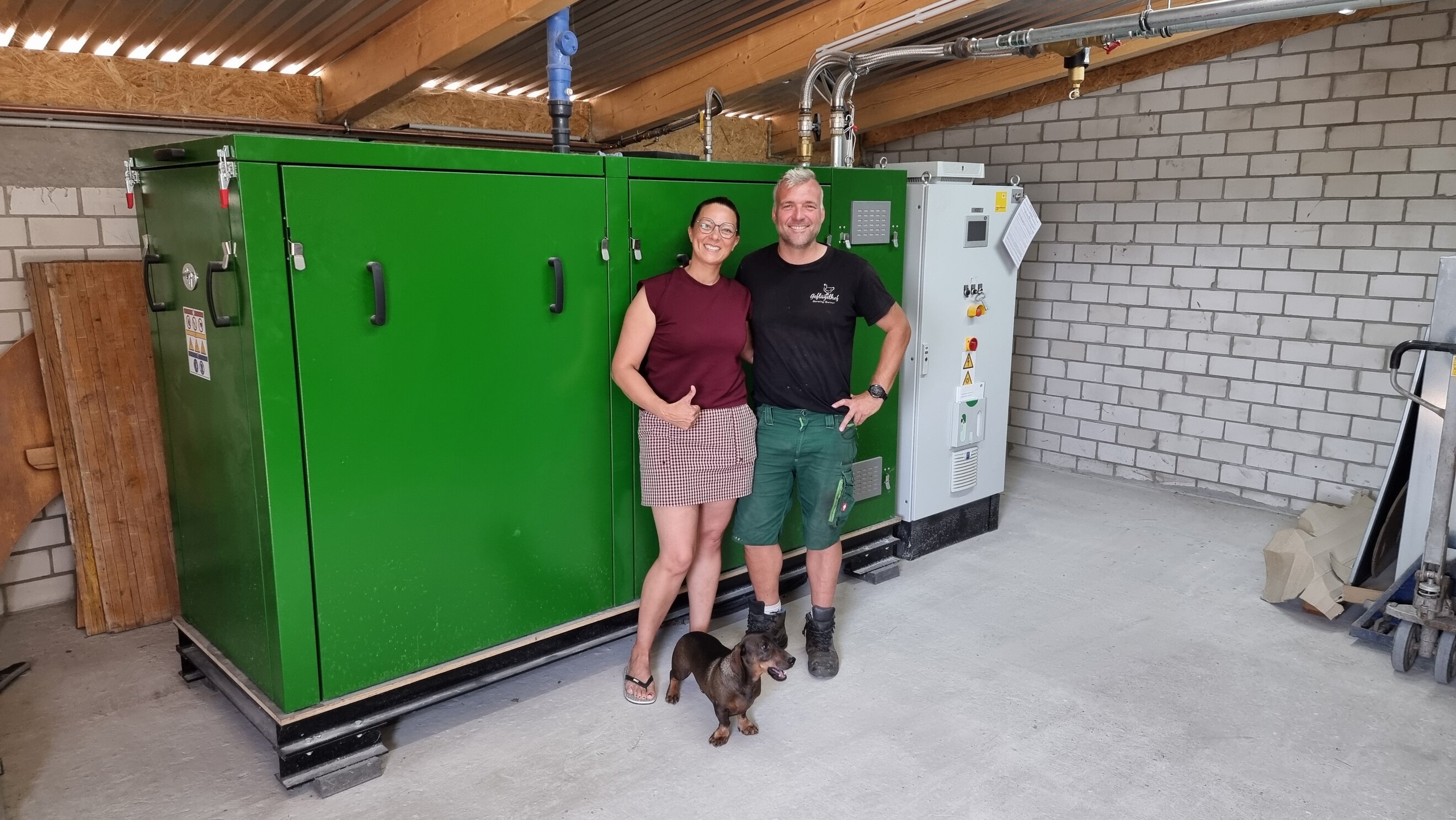 A poultry farm is investing in a sustainable future. : 2G Polska Sp. z o.o.