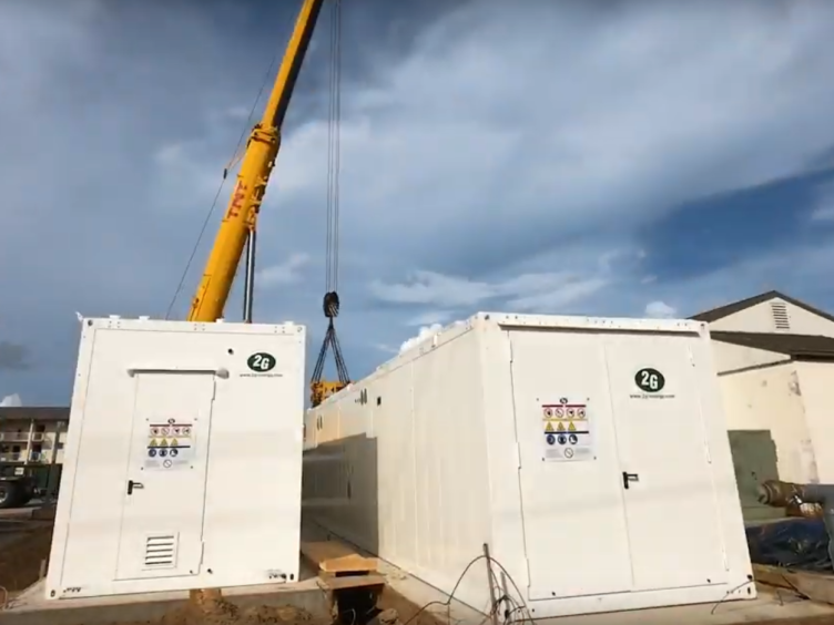 2G CHP on the Eglin Air Force Base : 2G Energy AG