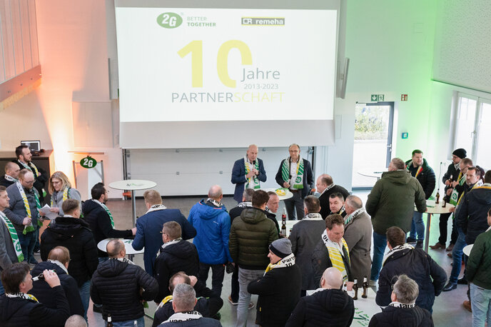10 Jahre Partnerschaft zwischen Remeha und 2G : 2G Energy AG
