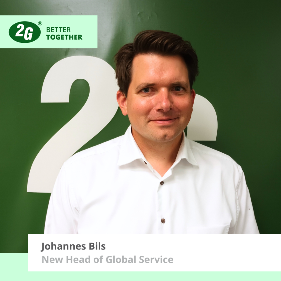 New Head of Global Service: Welcome Johannes Bils